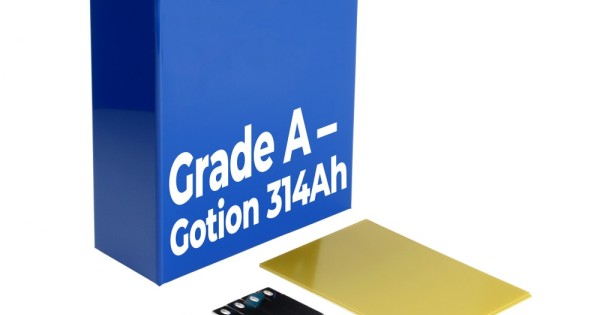 3.2V Grade A Battery - Gotion 340Ah Prismatic LiFePO4 Cells