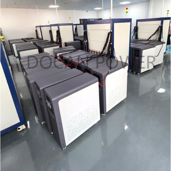 51.2V 628Ah 32kWh Solar Battery Pack - LiFePO4 Plug & Play