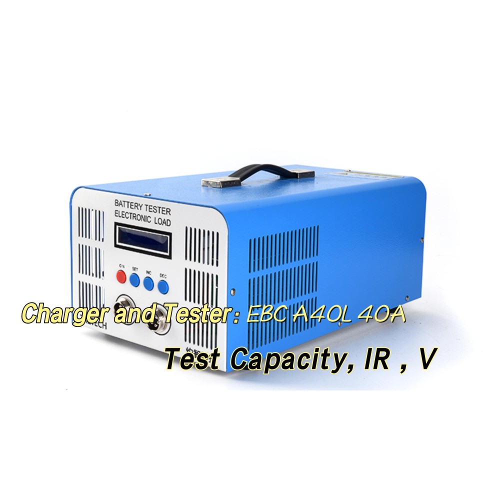 Lithium Battery Tester ZKETECK EBC-A40L 40A Capacity Checker