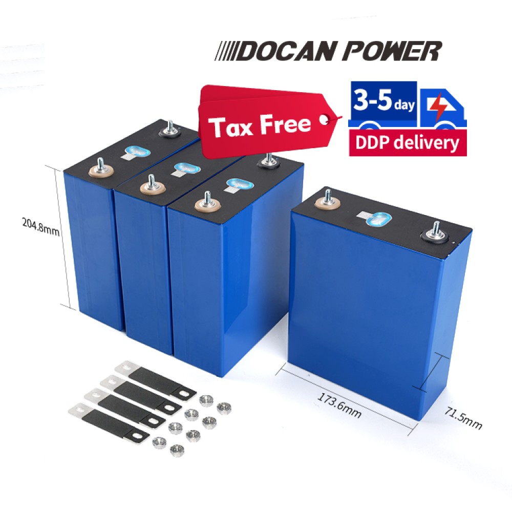 China Stock 280Ah LiFePO4 Lithium Battery 3.2V Prismatic Cell