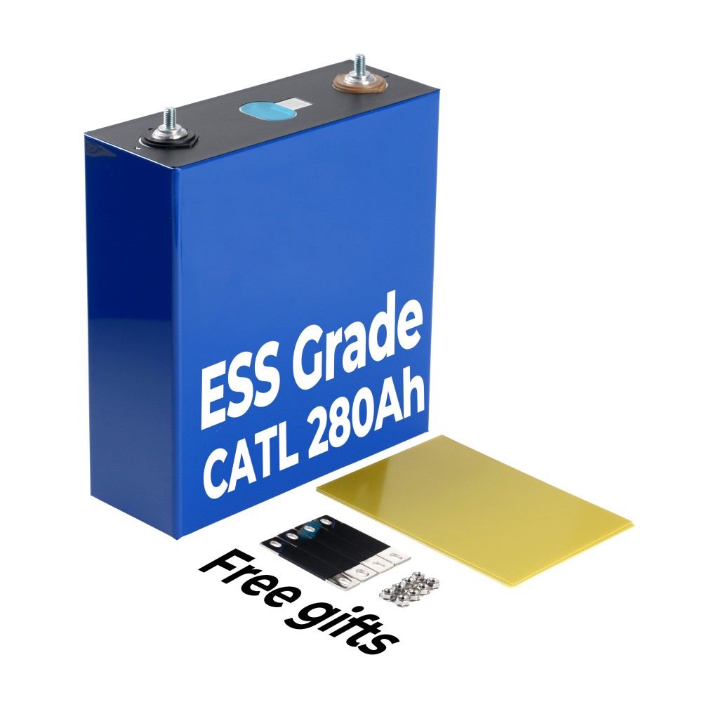 CATL 280Ah 3.2V LiFePO4 Prismatic Cells - ESS Solar Grade