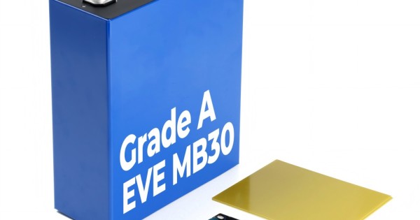 3.2V Battery – EVE MB30 306Ah 330Ah LiFePO4 Cell with M6 Studs