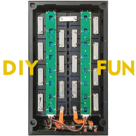 LiFePO4 Battery Box - Apexium 280 DIY Kit with BMS & LCD